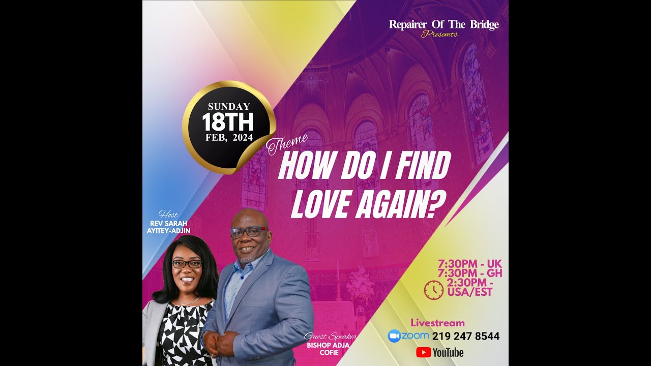Relationship Seminar | How Do I Find Love Again? | S3 - E2 - YouTube