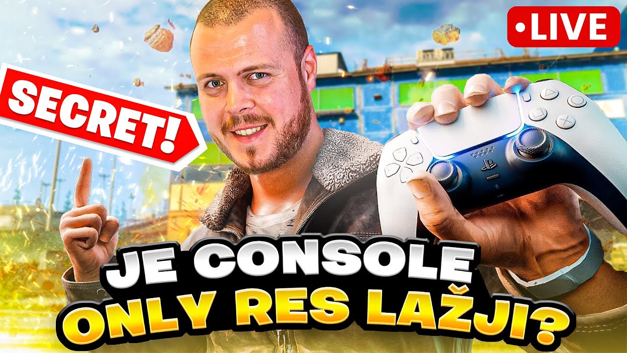 🔴 LIVE | Je Console Only Res Lažji? (SLO,HR,ENG) - YouTube