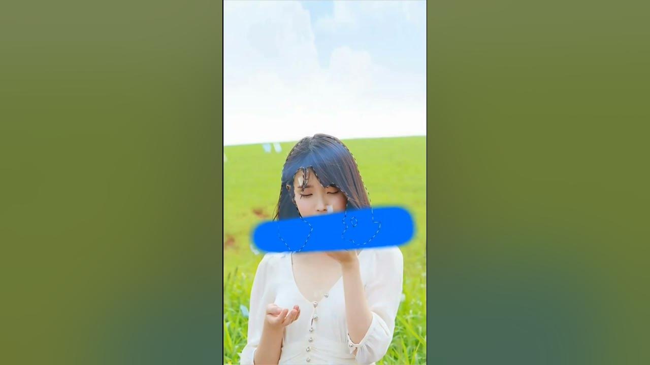 아이유 하늘 파랑 그라데이션 머리로 염색하기🩵💙 Youtube