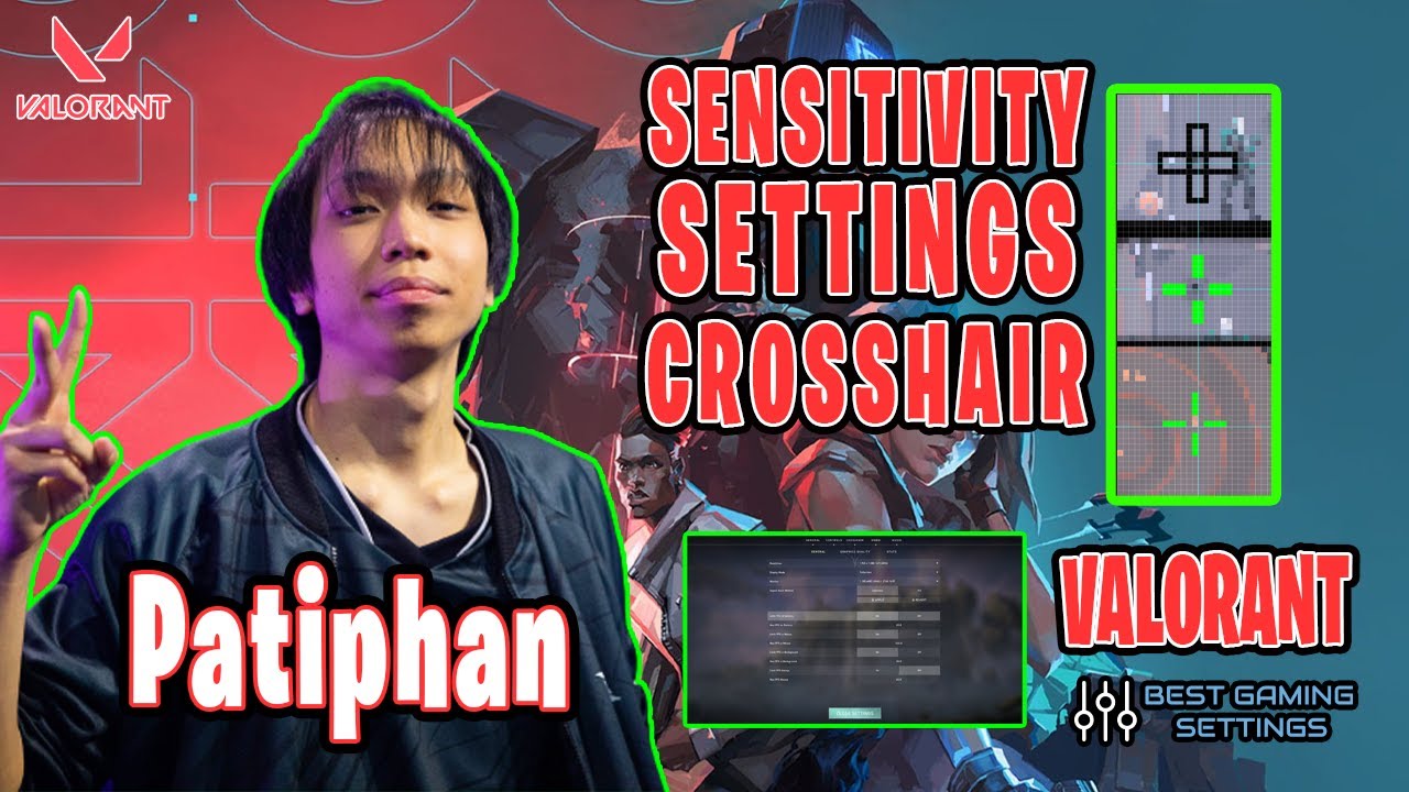 Patiphan Valorant Settings Sensitivity Keybinds Crosshair and Setup ...