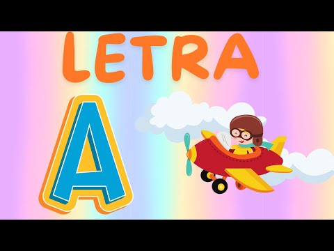 Aprenda a letra A. - YouTube