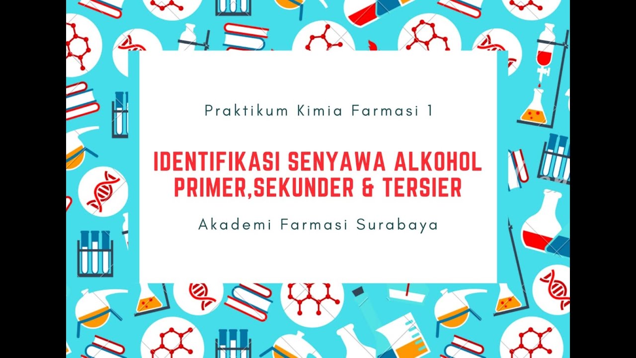 Identifikasi Alkohol Primer, Sekunder & Tersier - YouTube