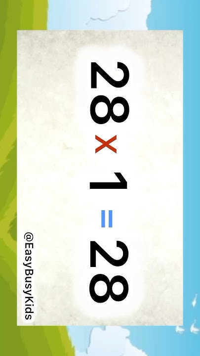 Learn Multiplication table of 28 | Table of 28 | 28 Times Table | 28 ka ...