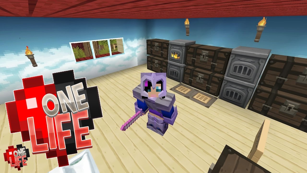 MAKING PRETTY WEAPONS |11| ONE LIFE SMP | MINECRAFT - YouTube