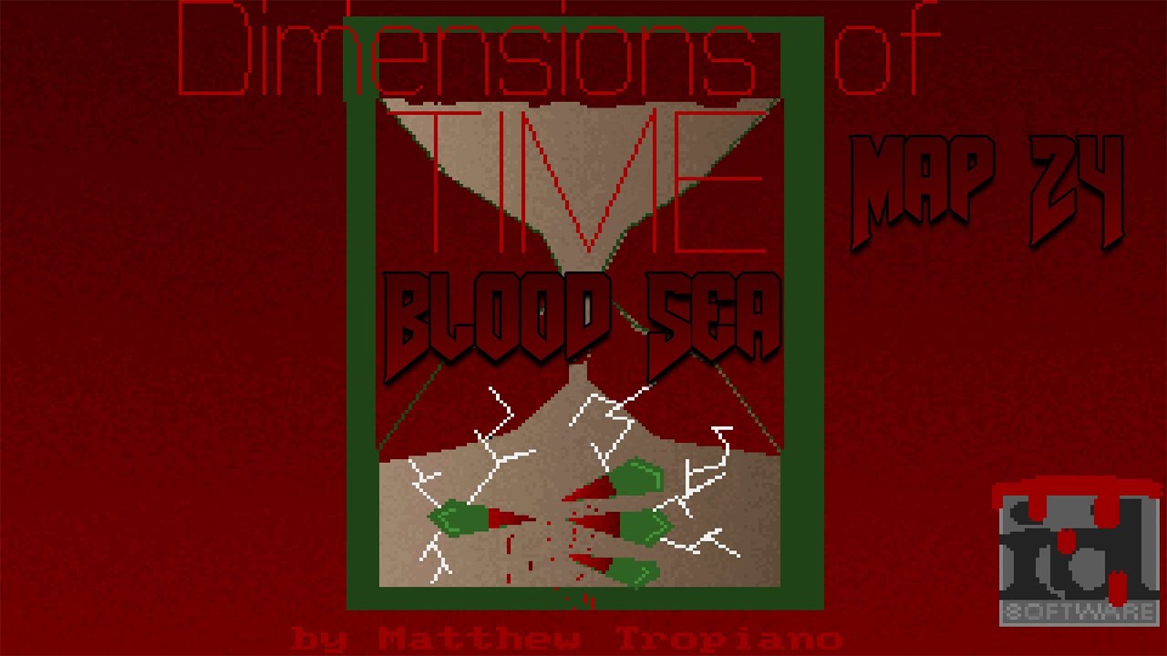 DOOM WAD (Dimensions of Time) - Map 24: Blood Sea - YouTube