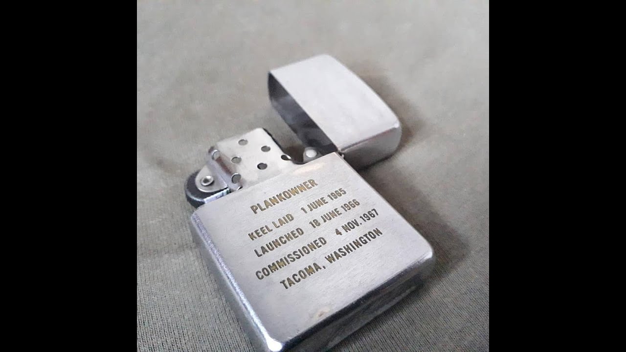 Vietnam War Zippo- 1968 Navy USS Antelope PG-86 - YouTube