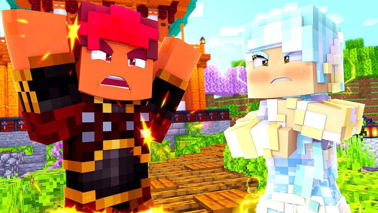 "A DIVINE FIGHT ?!" | Minecraft Divines- Minecraft Roleplay - YouTube