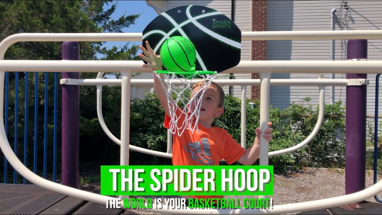 The Spider Hoop - The Most Portable Indoor/Outdoor Basketball Toy ...