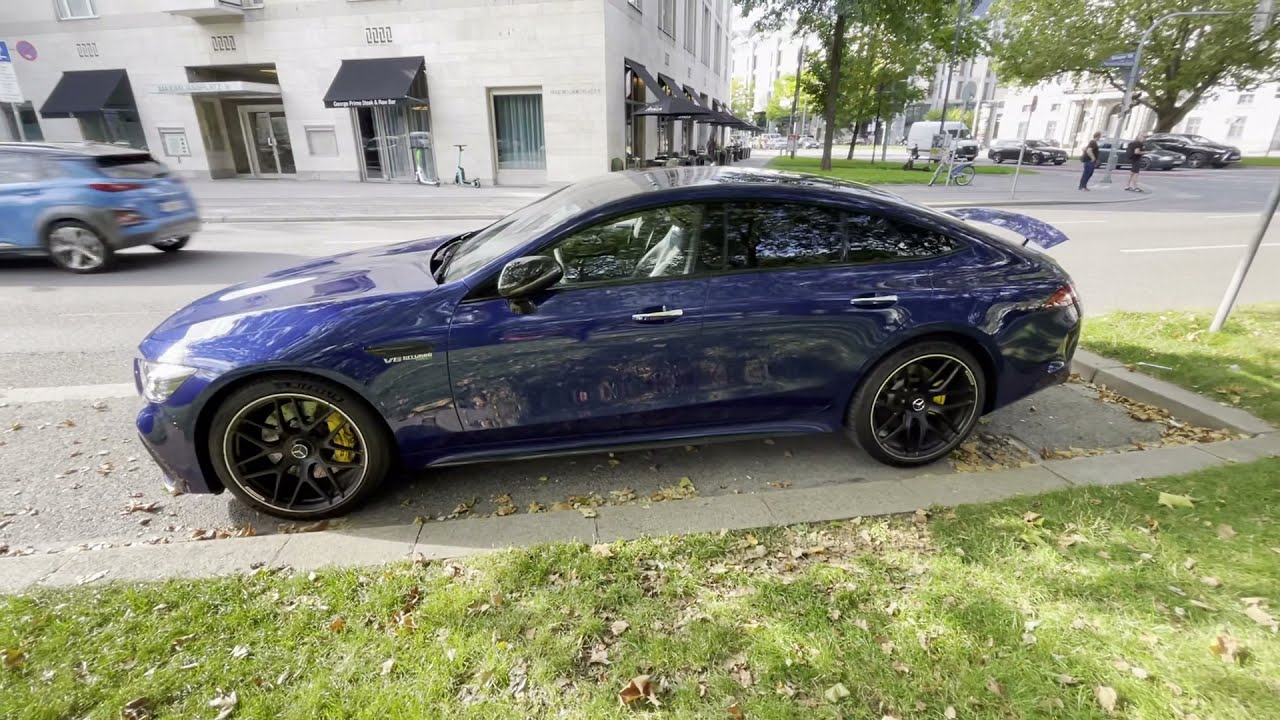 AMG GT63S - Blue - Street Quick Walk-around - YouTube