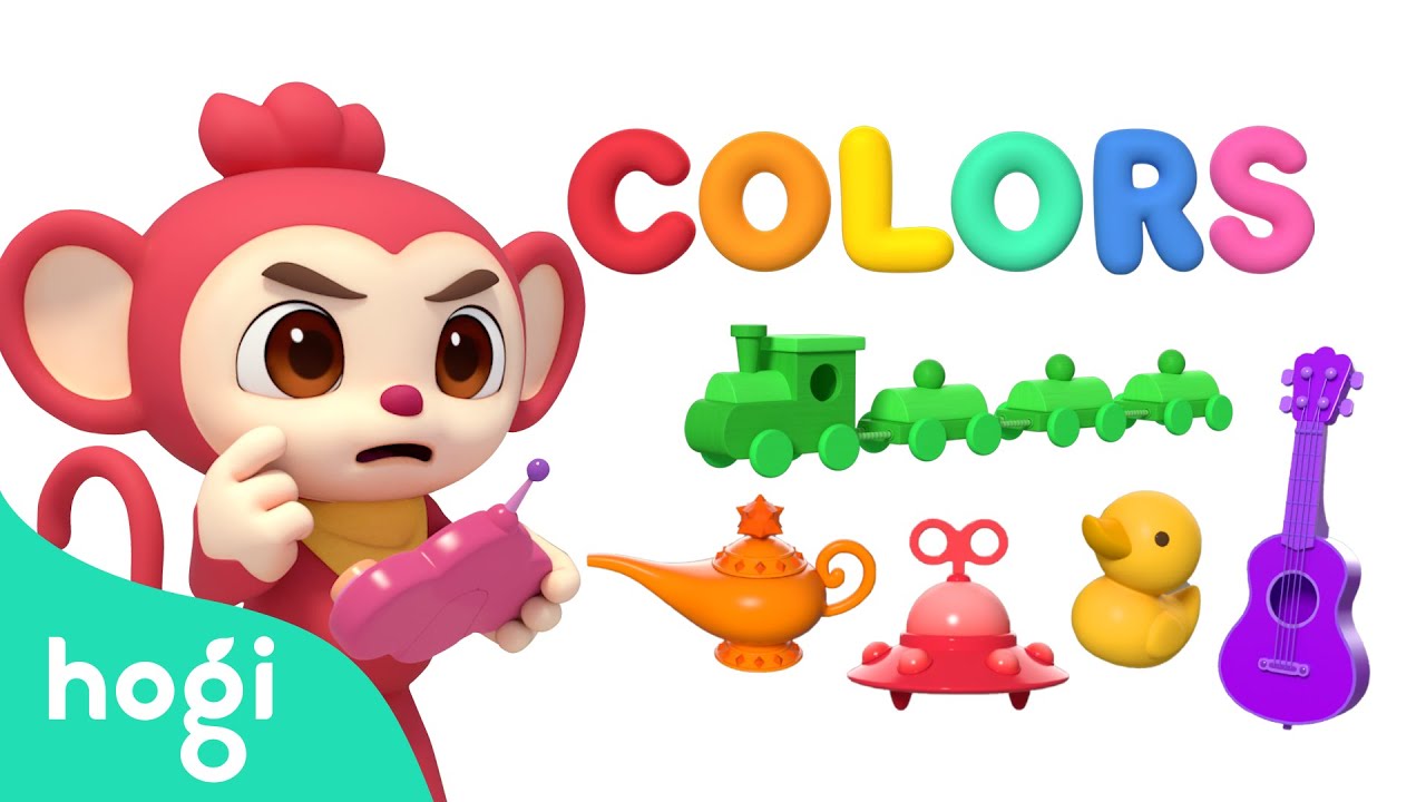 Learn Colors with Poki | Pinkfong & Hogi | Colors for Kids | Learn with ...