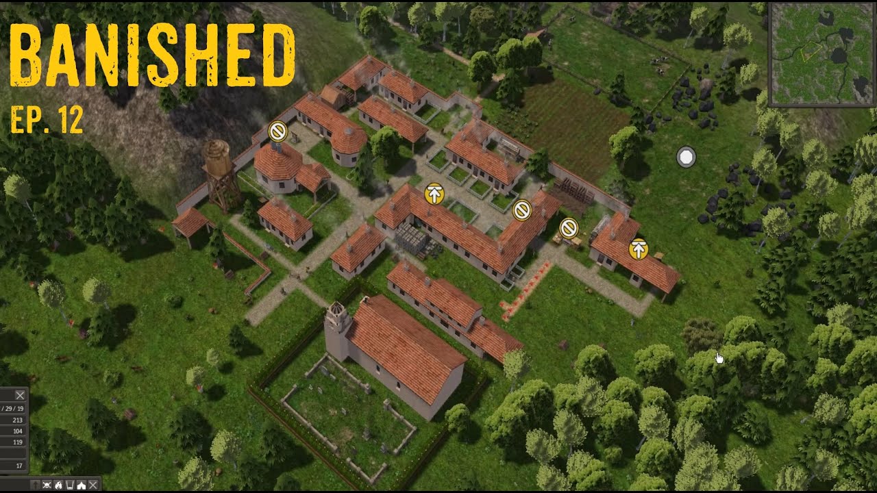 Banished series ep. 12 | Gameplay | Relaxed play, no commentary - YouTube