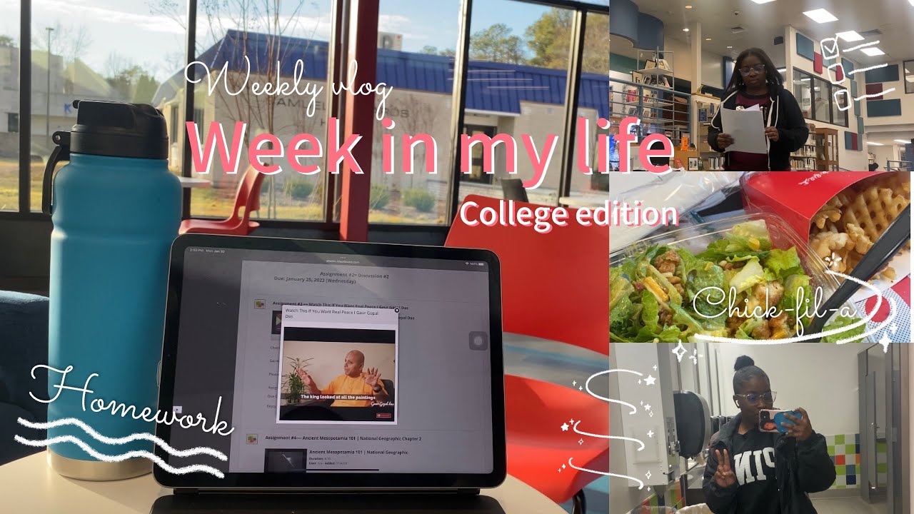 Weekly vlog | College week in my life | Homework | Lab | Plasma donation - YouTube