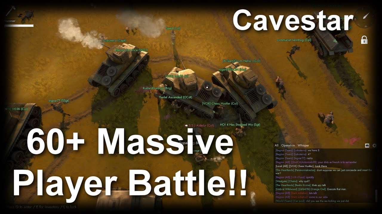 60+ PLAYERS BATTLE - Foxhole - 6th December 2018 "Tank assault" Ep 1 ...