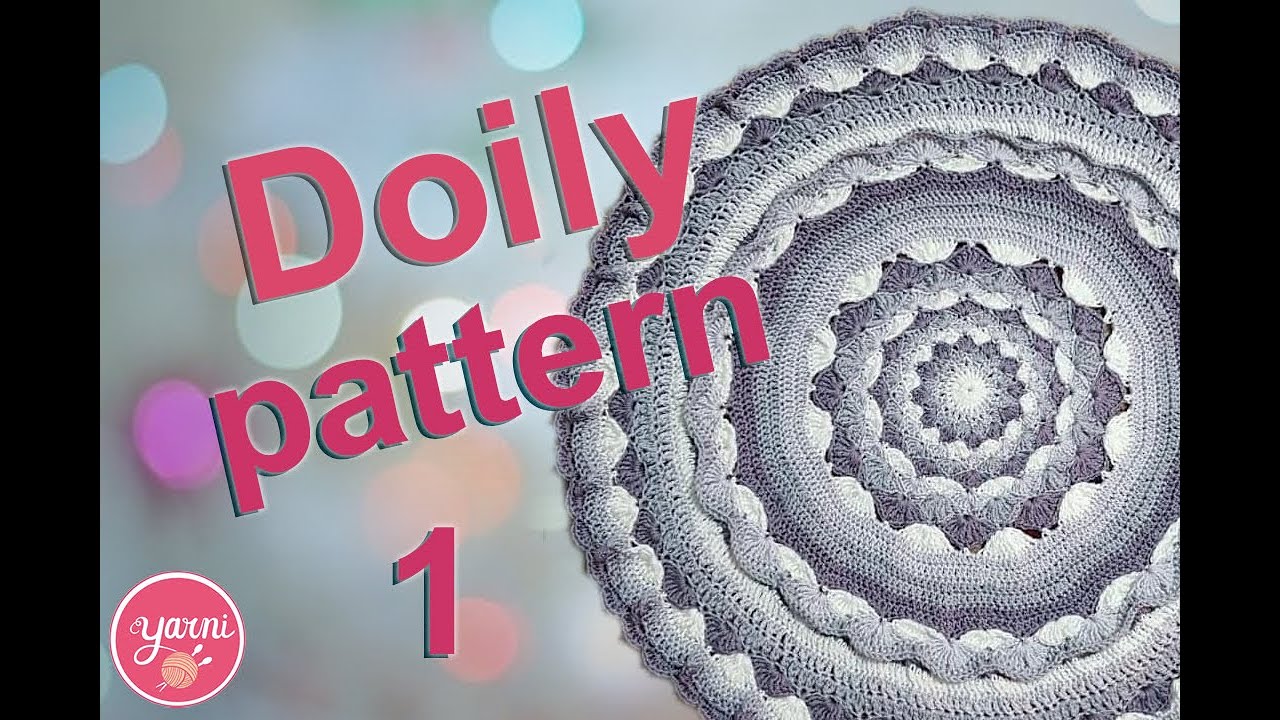 Amazing Doily Mandala Crochet part_1 - YouTube