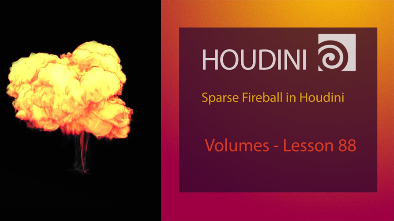 88 Sparse Fireball in Houdini - YouTube