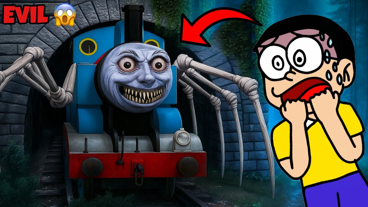 Day 1 to Day 100 Evil Thomas Transformation 😱 - YouTube