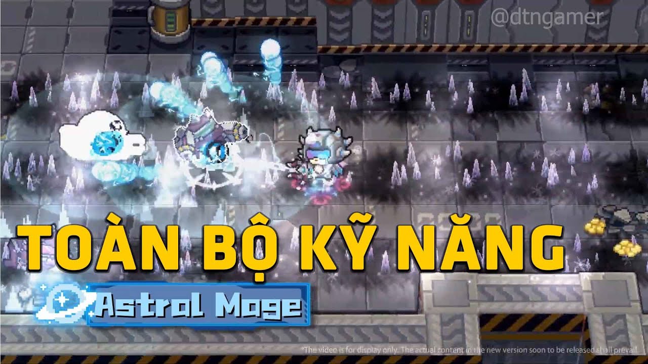 Bộ Kỹ Năng của ASTRAL MAGE Pháp Sư Vũ Trụ | Soul Knight Prequel - YouTube