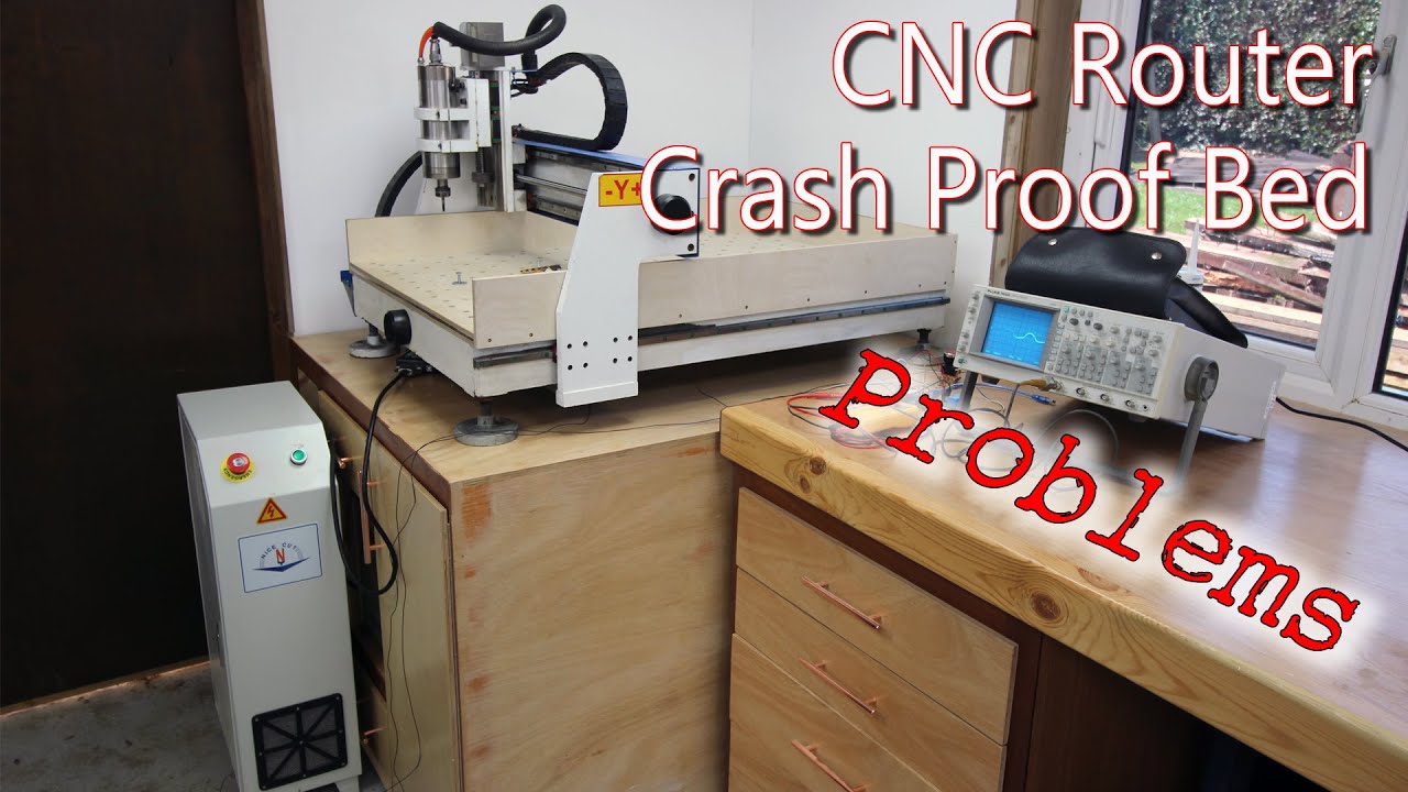 Help needed for my crash proof cnc router - YouTube