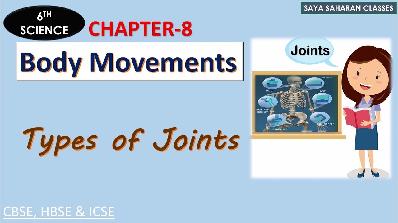 Types Of Joints|| Chapter-8|| Body Movements|| Class-6 Science - YouTube