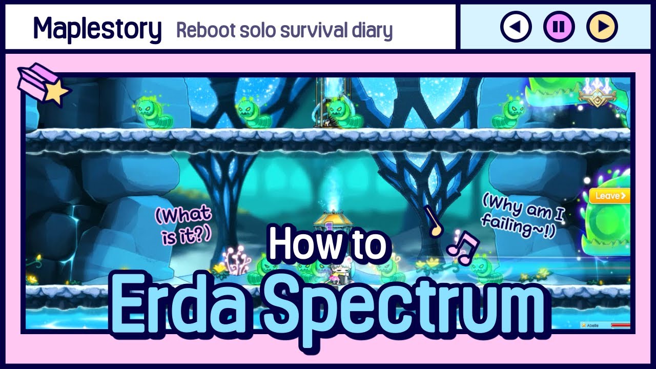 [Maplestory] Erda Spectrum Guide - YouTube