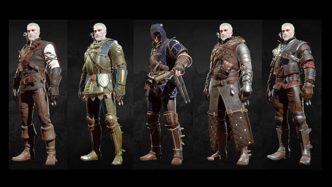 All Grandmaster Witcher Gear Set and Tesham Mutna All Gear - Vampire ...