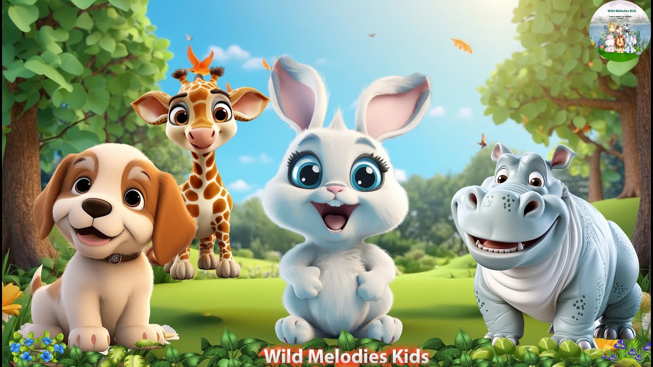 Funniest Animal Sounds In Nature: Giraffe, Rabbit, Hippo, Rabbit, Dog ...