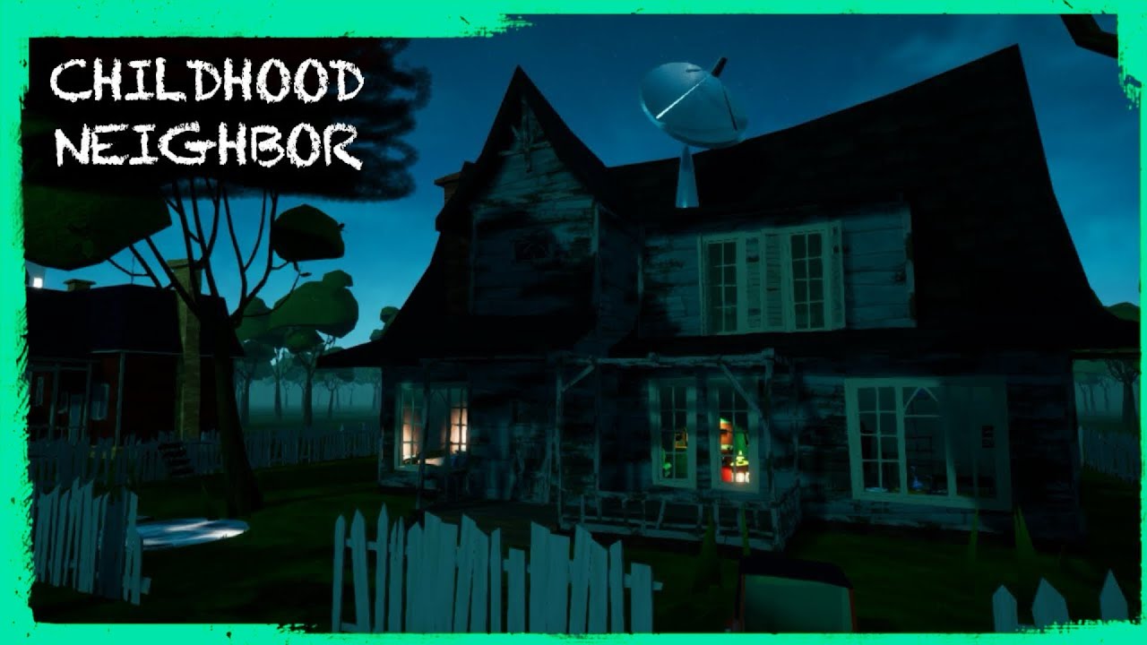 HELLO NEIGHBOR MOD KIT: CHILDHOOD NEIGHBOR [DEMO] - YouTube