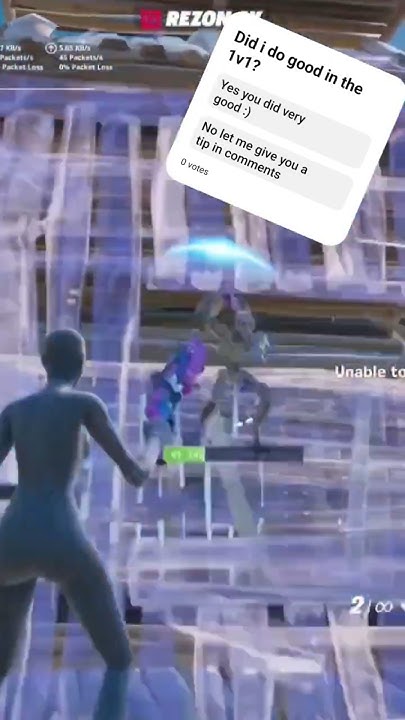 I did a 1v1 against a random first to 5 I won to 5-4 #shorts #fortnite #120fps #1v1 #kbm #fyp ...