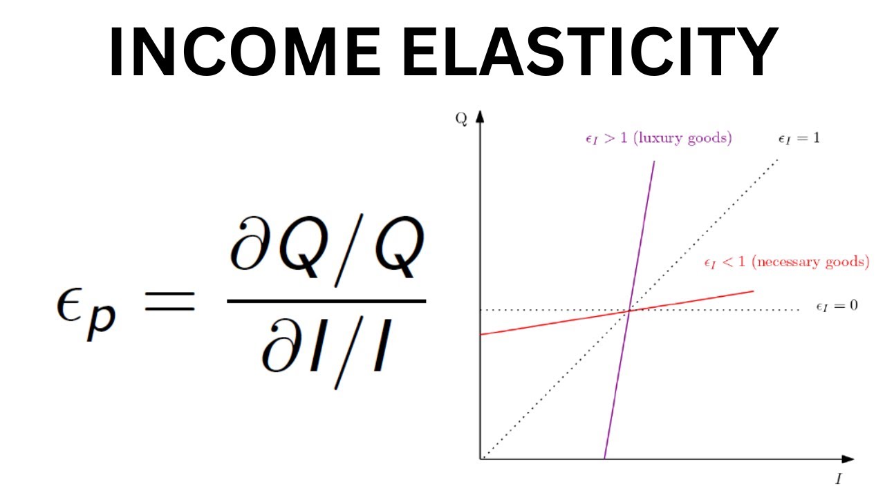 Microeconomics: The Income Elasticity of Demand - YouTube