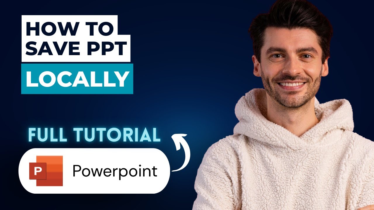 How to Save PPT Locally in Microsoft PowerPoint [2026 Full Guide] - YouTube