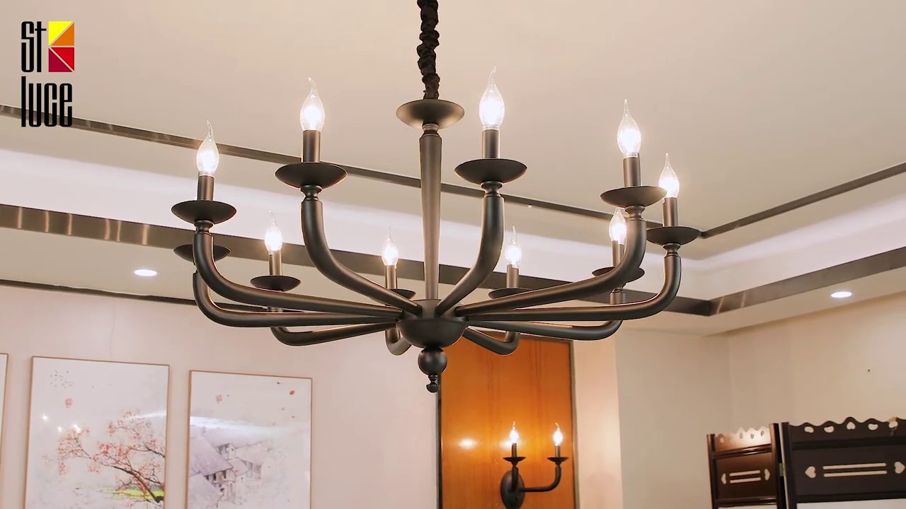 Подвесная люстра ST Luce Maste SL1114.403.10 - YouTube