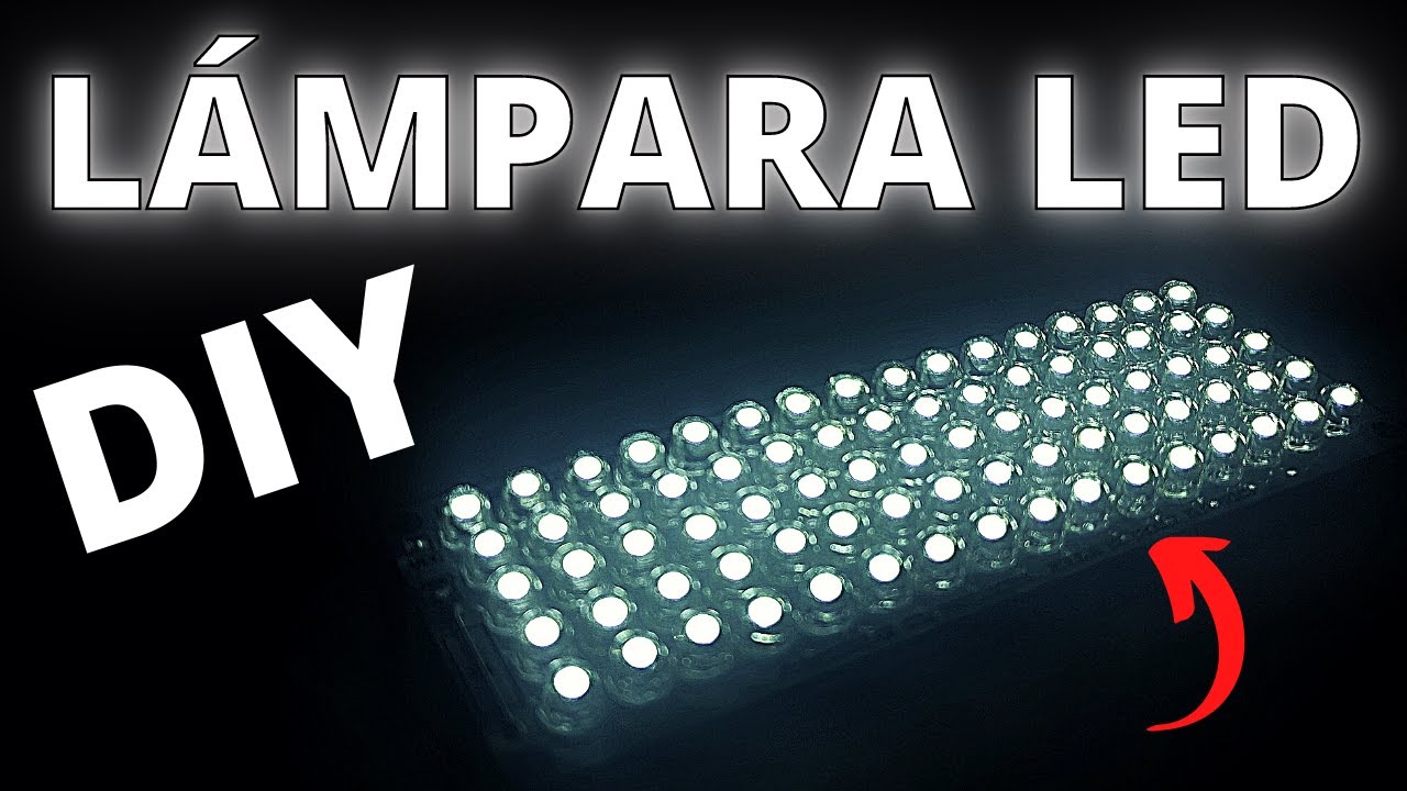 Lampara LED CASERA con Fuente CAPACITIVA (APTO 110/220V) - YouTube