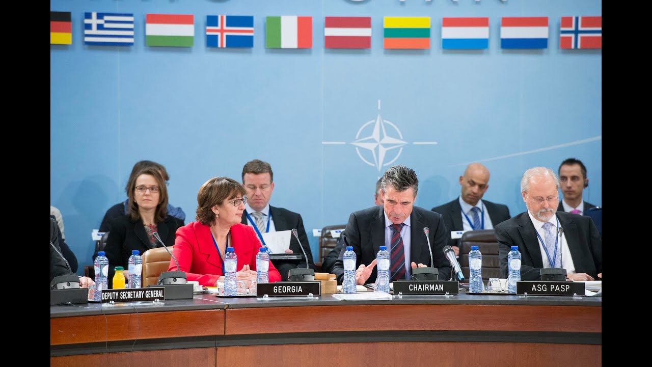 NATO Secretary General - NATO-Georgia Commission, Defence Ministers ...