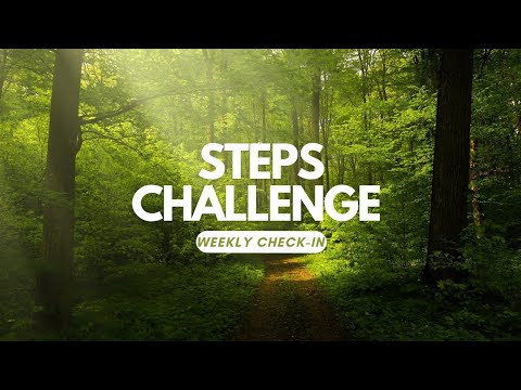Week 4 steps challenge check-in 🚶‍♀️ - YouTube