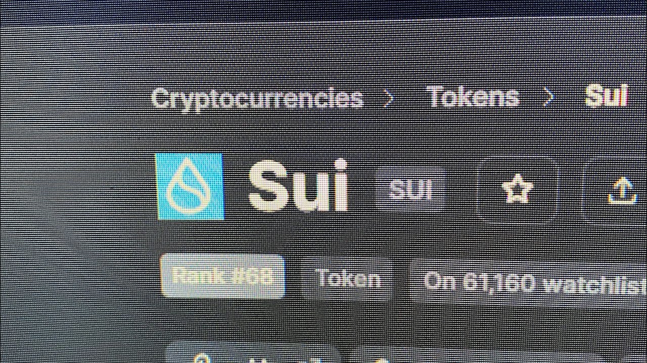 Sui price prediction crypto currency - YouTube