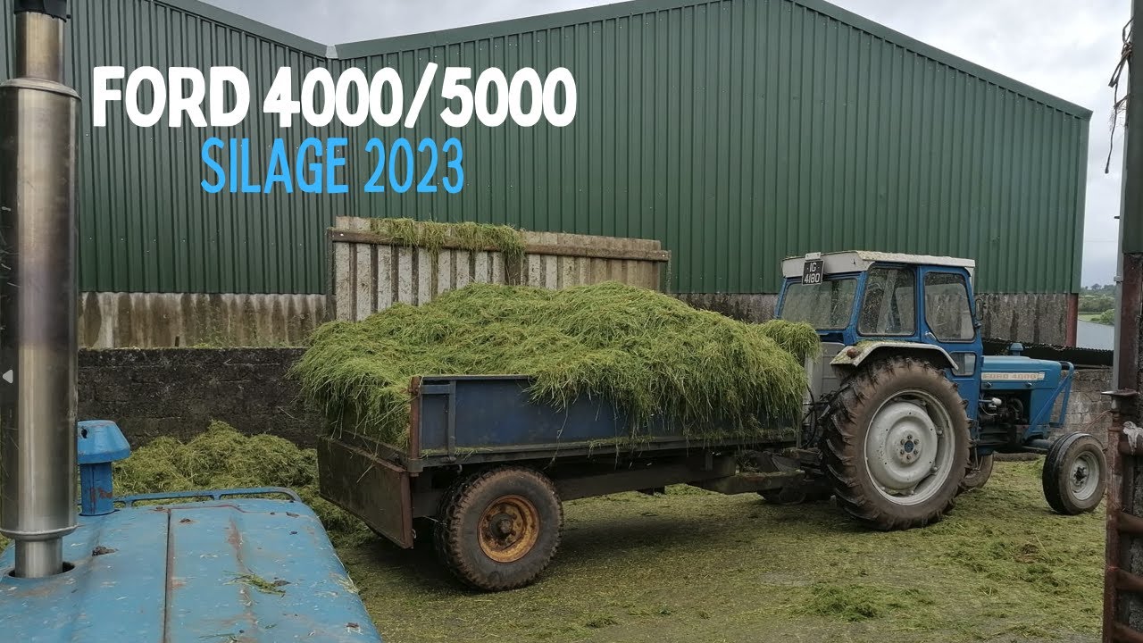 Classic Ford 4000/5000 at Craigs Tractor Enthusiasts Silage Day 2023 ...