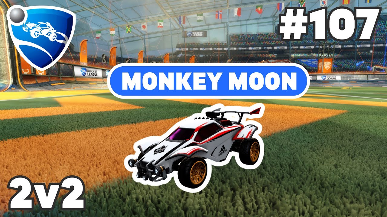 M0nkey M00n Ranked 2v2 PRO Replay #107 - Rocket League Replays - YouTube