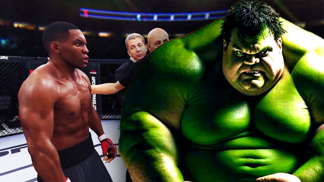 UFC 4 | Mike Tyson vs. Fat Fake Hulk | EA Sports UFC 4 - YouTube