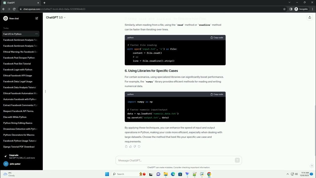 fast input output in python - YouTube