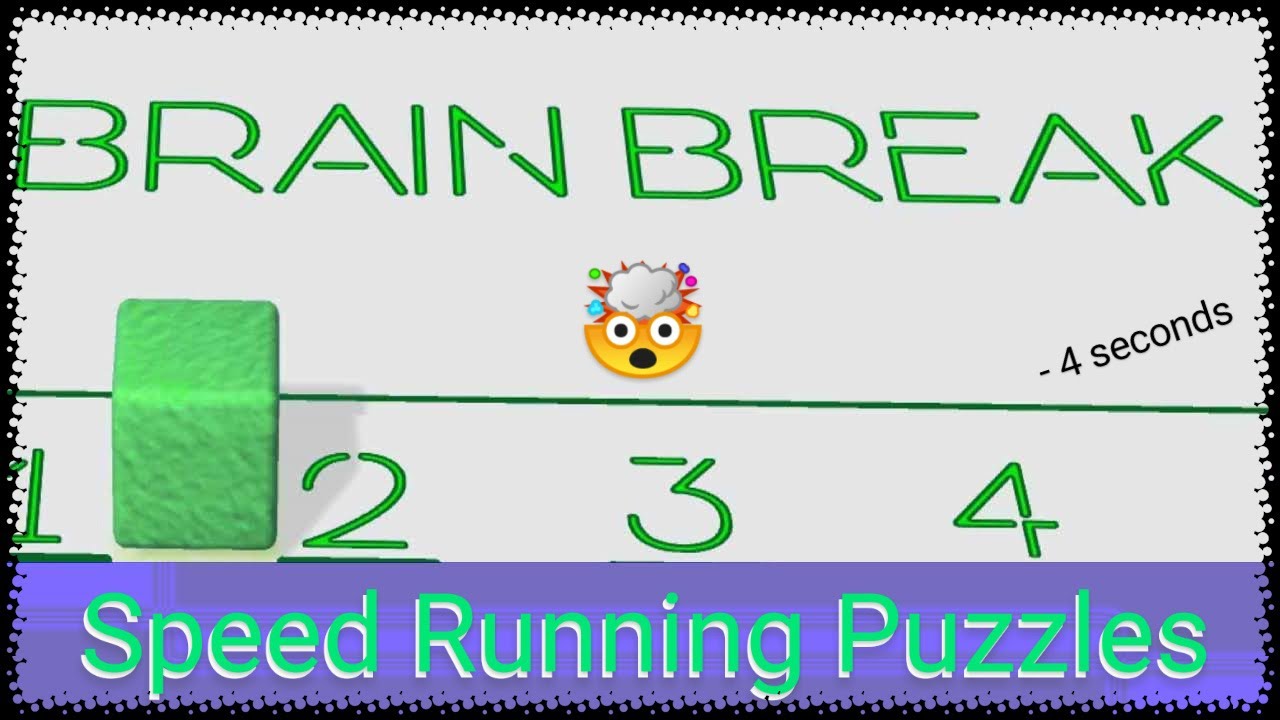 Speed Running Puzzles /||\ Brain Break [Steam] - YouTube