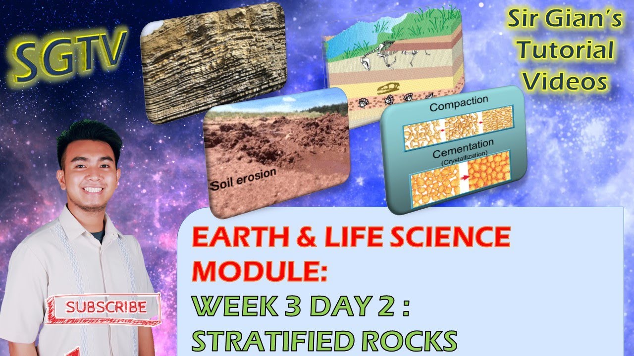 Earth and Life Science Module Week 3 Day 2 STRATIFIED ROCKS - YouTube