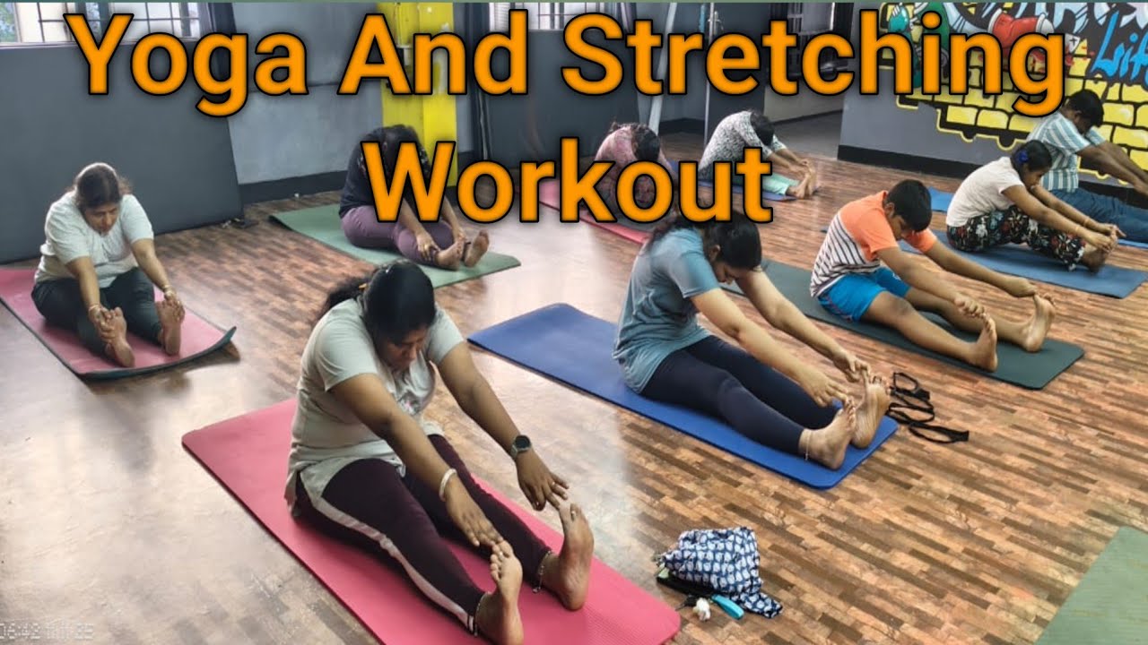 YOGA AND STRETCHING WORKOUT | Full Body WORKOUT | Gaurav Saini Yoga 🧘‍♂ ...