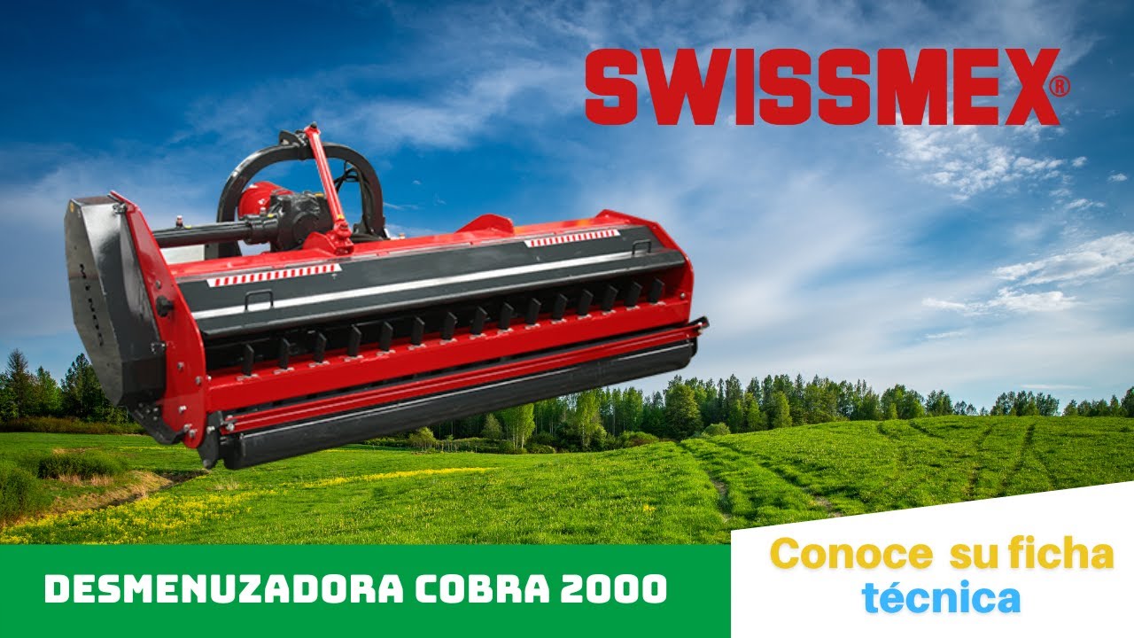 DESMENUZADORA COBRA 2000 | SWISSMEX🐍🔴 - YouTube