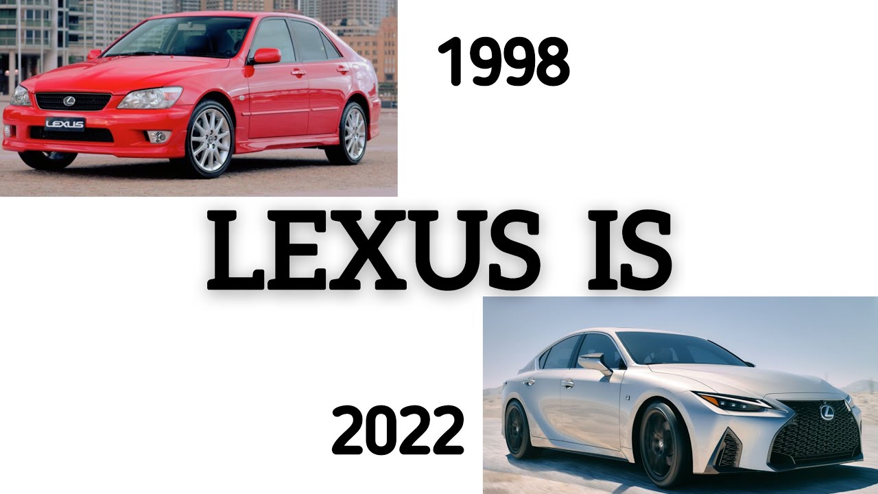 EVOLUTION OF THE LEXUS IS 1998-2022 INTERIOR&EXTERIOR - YouTube