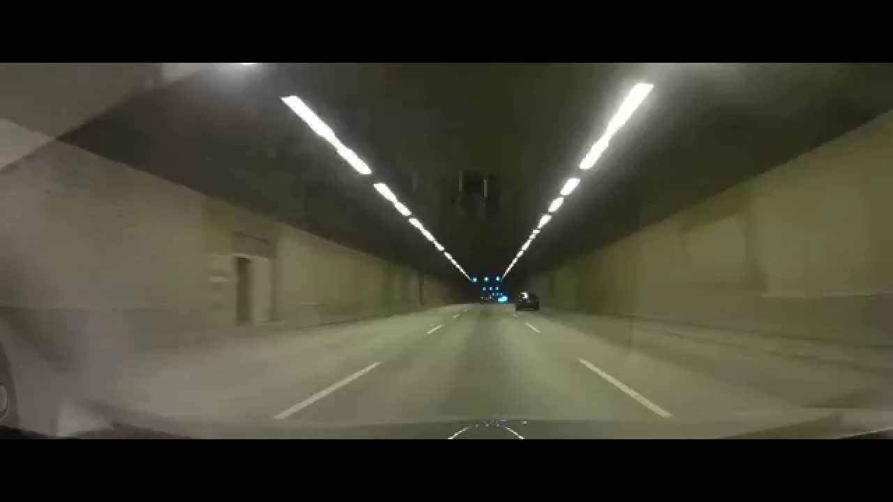Driving through The Cassiar Tunnel in Vancouver, Canada - YouTube