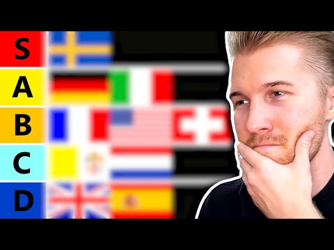 Ranking All Countries I Have Visited in the World... (Tier List)