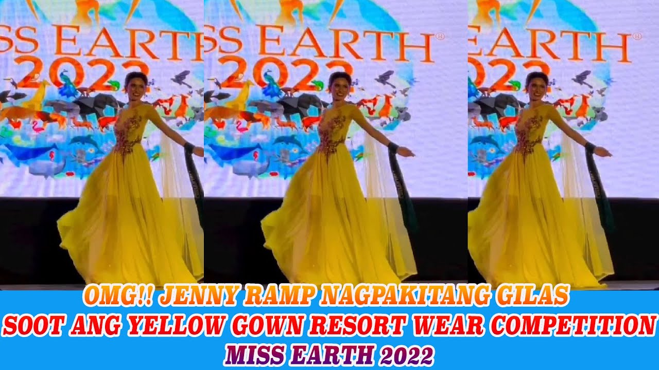 Jenny Ramp Resorts Wear Competition MISS EARTH 2022 🥇 Own That Crown