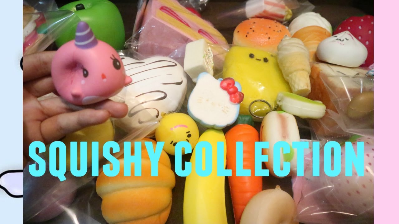 SQUISHY COLLECTION 2016 !!! - YouTube
