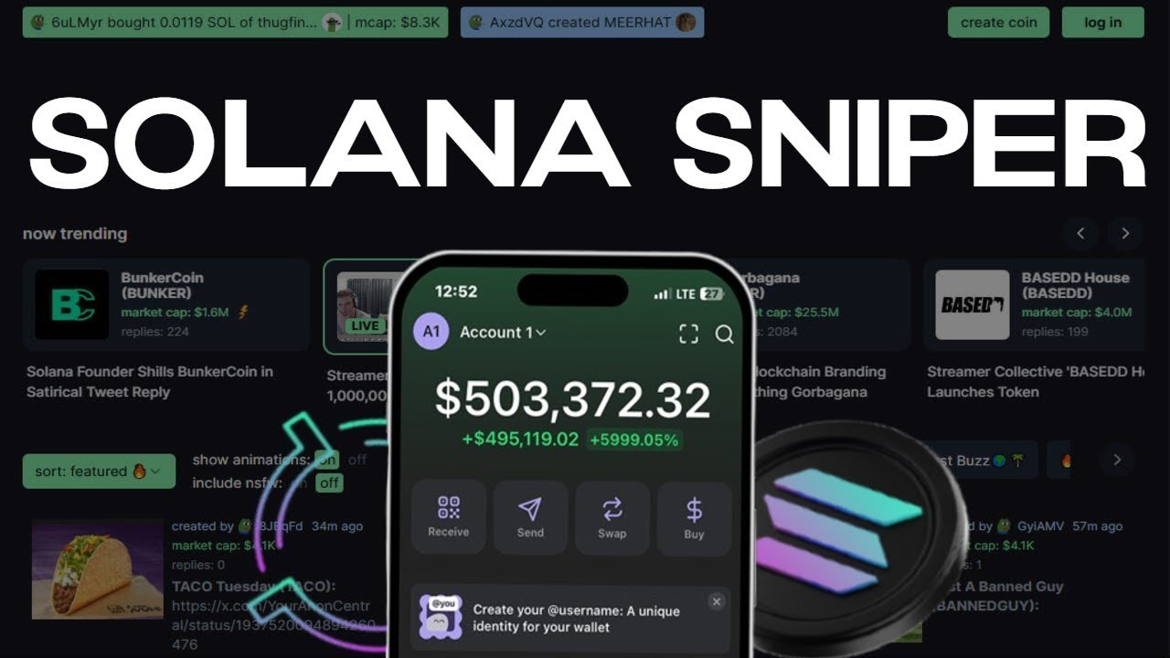 Solana Sniper Bot Tutorial: From Zero to $1000 Daily – Step by Step - YouTube