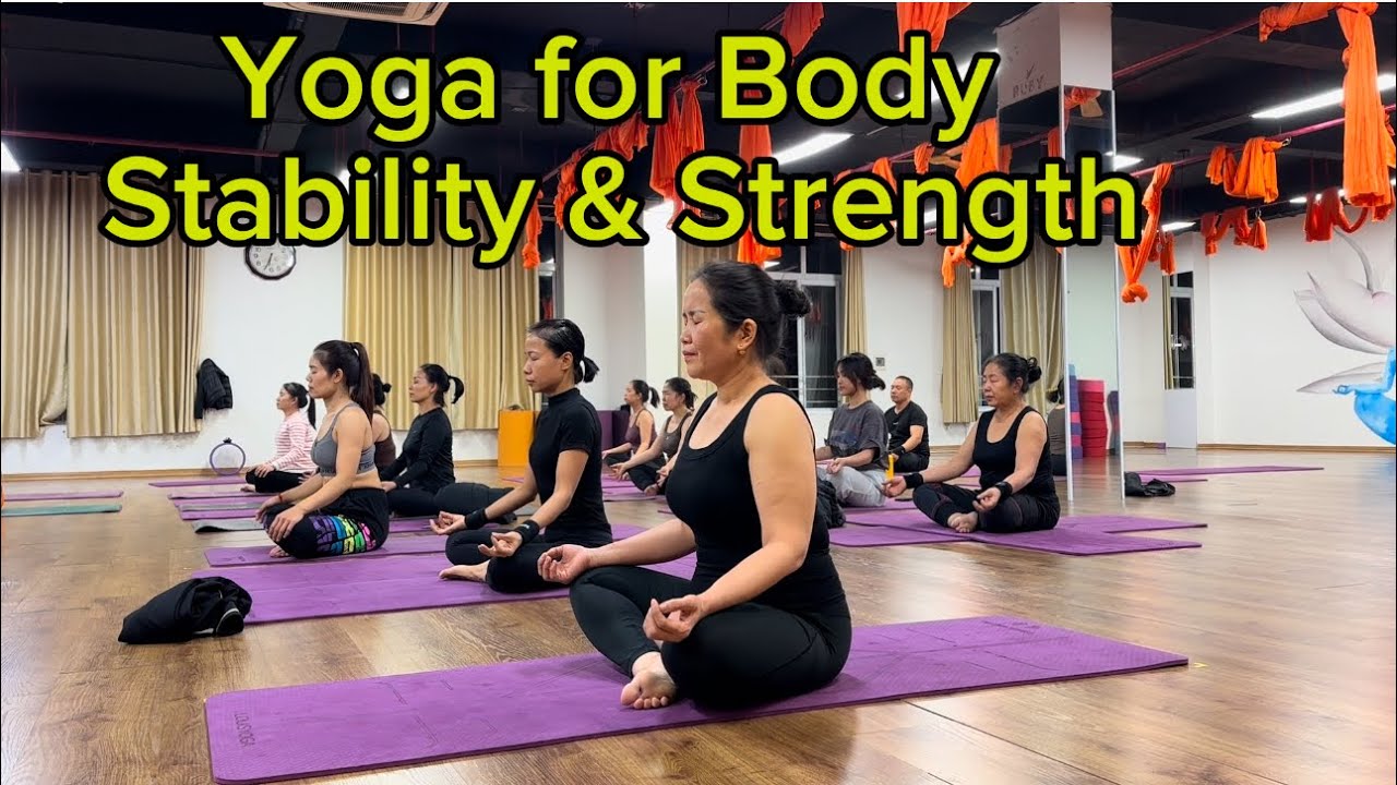 Yoga for stability & strength - YouTube
